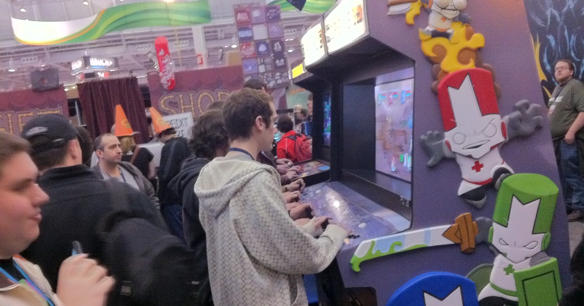 A Castle Crashers Arcade Cab Exists! - GameRevolution