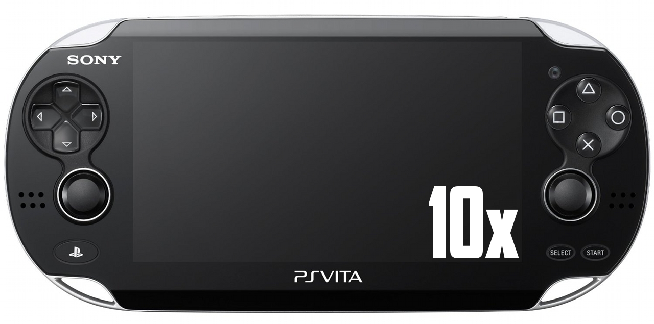Vita Packs 10 Times the Memory of PSP - GameRevolution