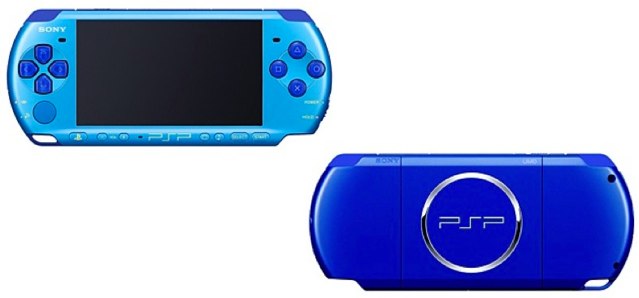 Sony Launching Blue PSP-3000 In Japan - GameRevolution