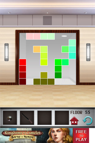100 Floors How to solve Level 55 - GameRevolution