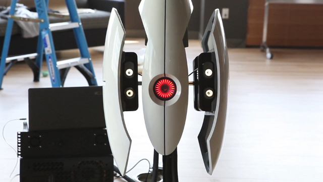 Gamelike Portal Turret Delivered To Valve Headquarters - GameRevolution