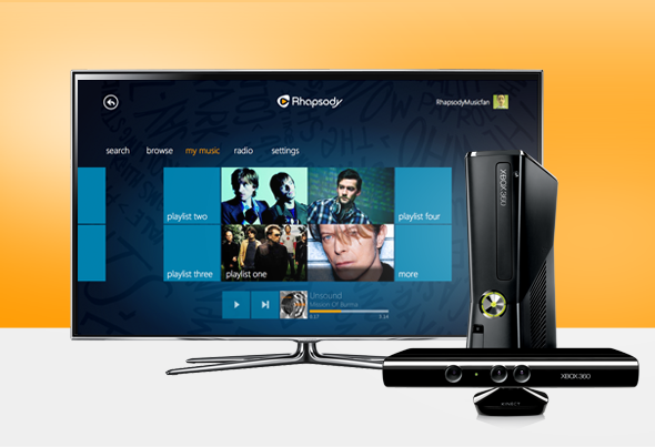 Rhapsody Xbox Live App Now Available - GameRevolution