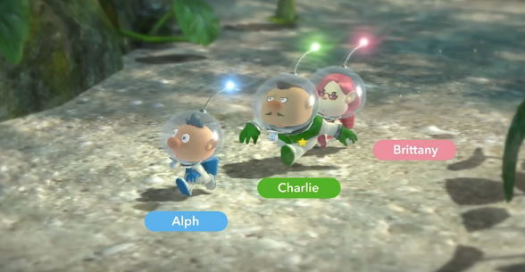 Say Hello To Pikmin 3's New Characters: Alph, Brittany, And Charlie ...
