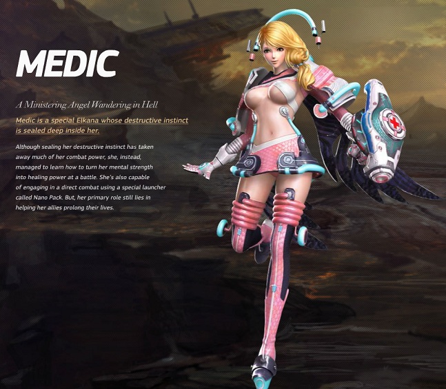 Scarlet Blade Characters