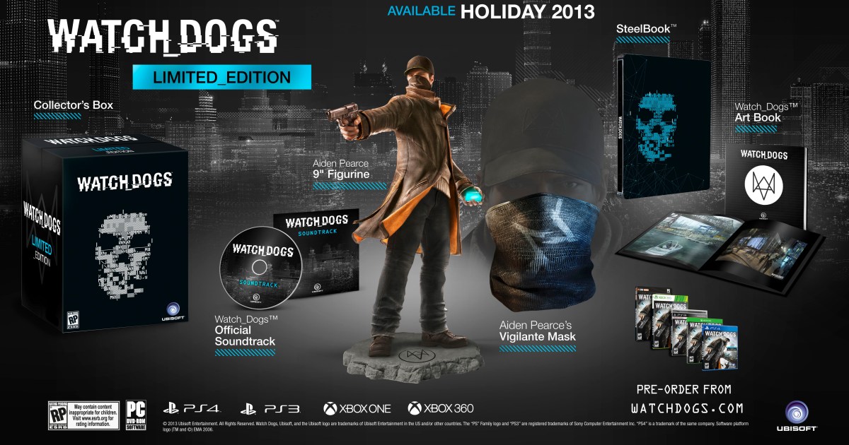 Go Vigilante With This Watch Dogs Limited Edition - GameRevolution