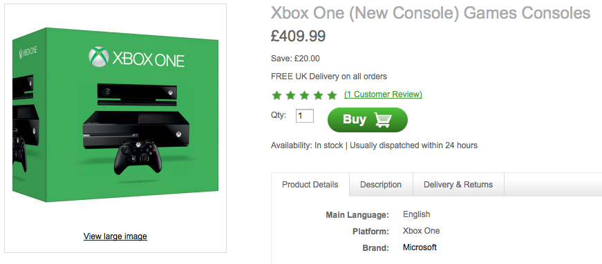 Xbox One Gets Its First Price Cut - GameRevolution