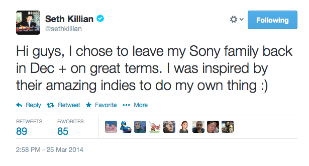 Seth Killian Leaves Sony, Teases Santa Monica Studio's "STELLAR Lineup ...