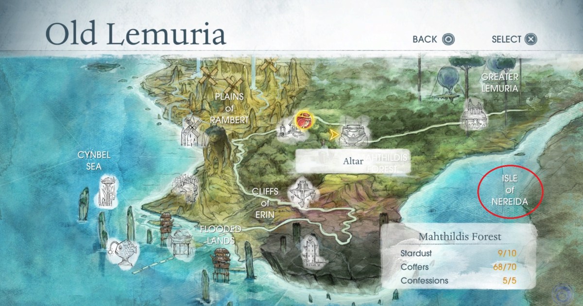 Child of Light Confession Locations - GameRevolution