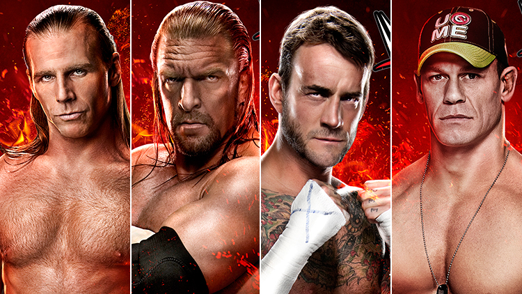 WWE 2K15 (PS4/XOne) 2K Showcase Matches: Shawn Michaels and Triple H - GameRevolution