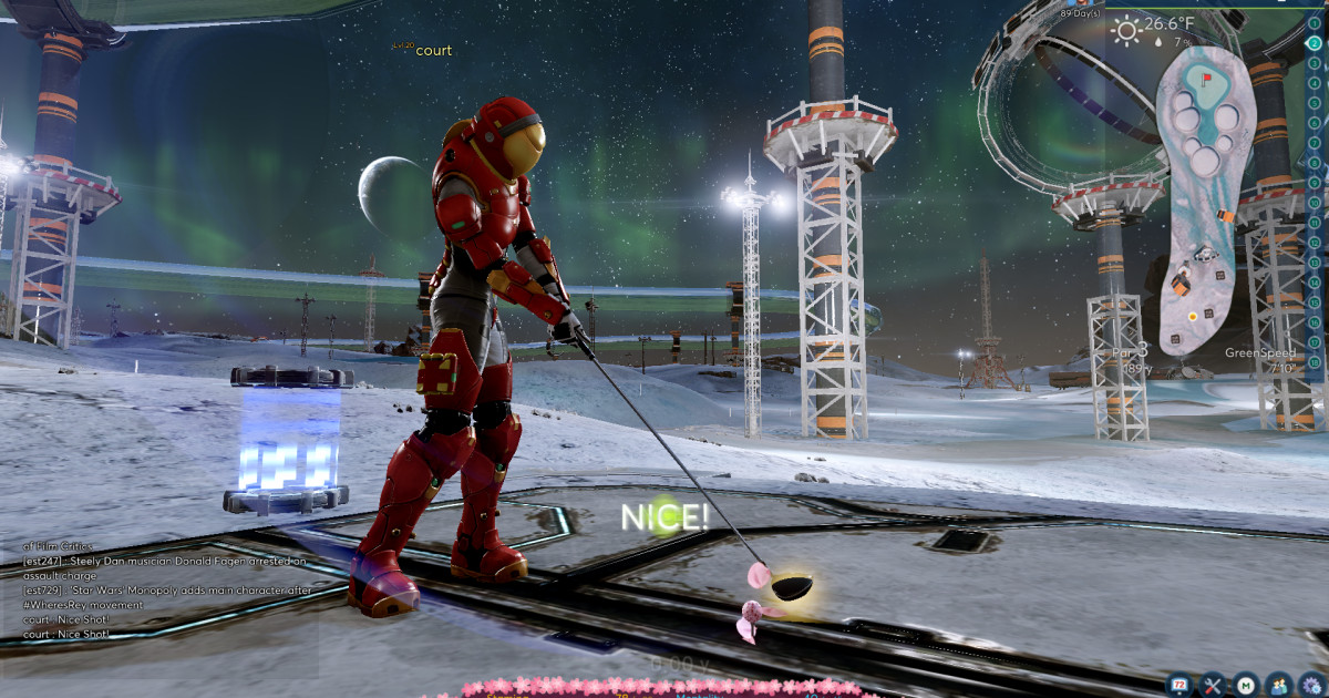 Winning Putt Spring Update Bringing Interstellar Golf Course and ...