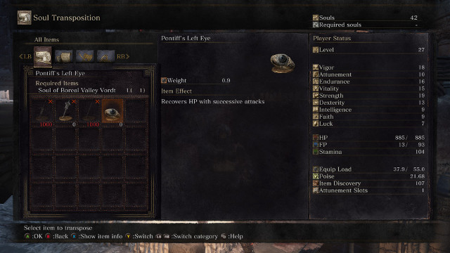 Dark Souls III How To Trade In Boss Souls For Special Items ...