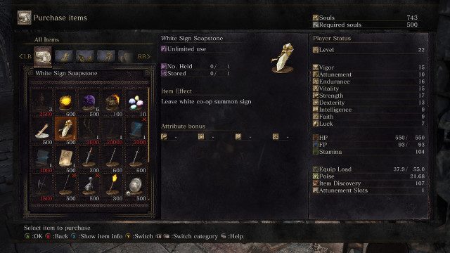 Dark Souls III How To Co-Op Using the White Sign Soapstone - GameRevolution