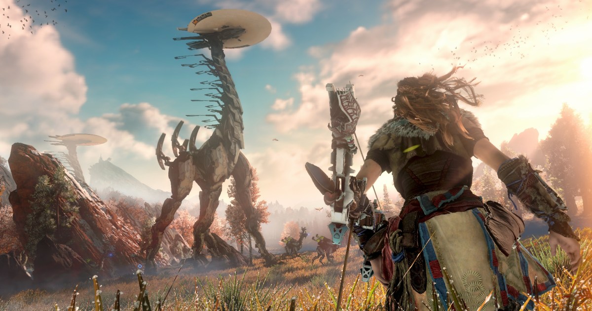 New Horizon Zero Dawn Videos Flaunt Massive Stormbird and Behemoth ...