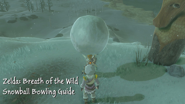 Zelda: Breath of the Wild A Guide To Snowball Bowling - GameRevolution