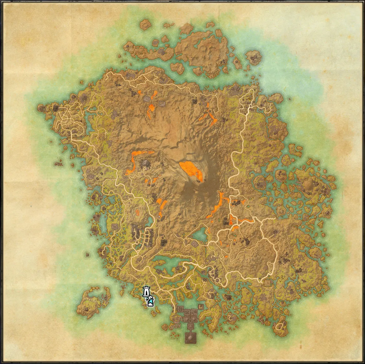 The Elder Scrolls Online Morrowind Full Map Of Morrowind Gamerevolution