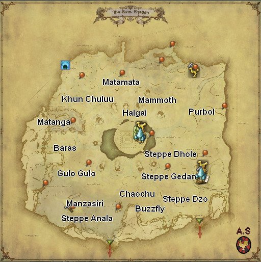 FFXIV: Stormblood - Location of All Daily Hunt Monsters - GameRevolution