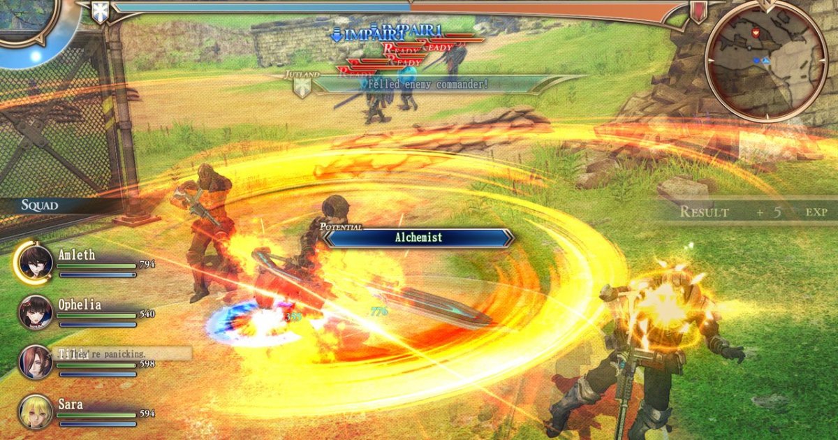 Valkyria Revolution - Complete List of Elemental Ragnite Skills ...