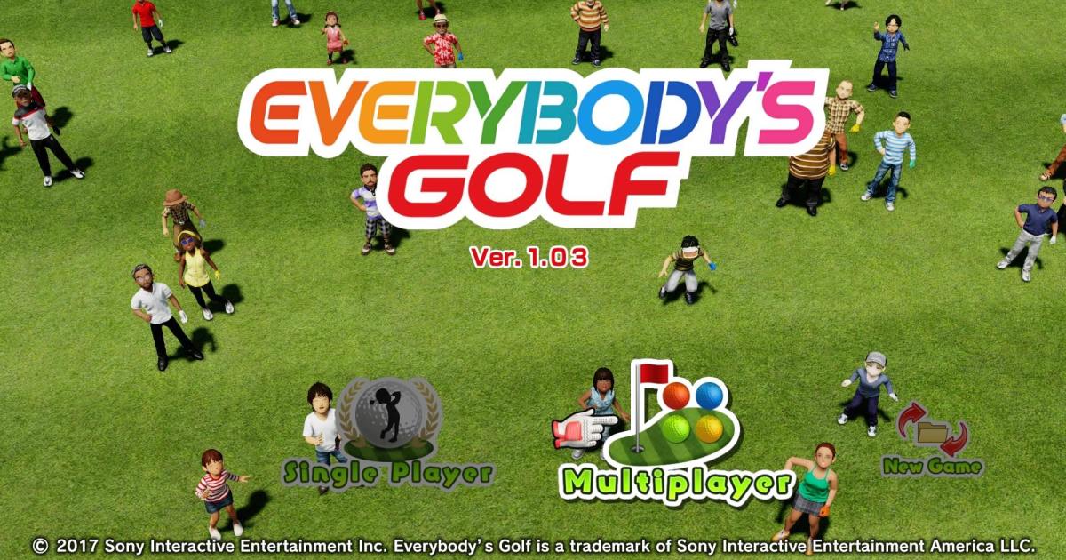 Everybody's Golf (PS4) - How to Play Local Multiplayer - GameRevolution
