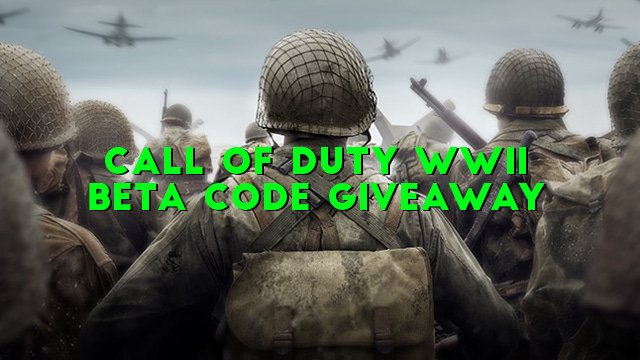 Call of Duty WWII PS4 Private Beta Code Giveaway! - GameRevolution