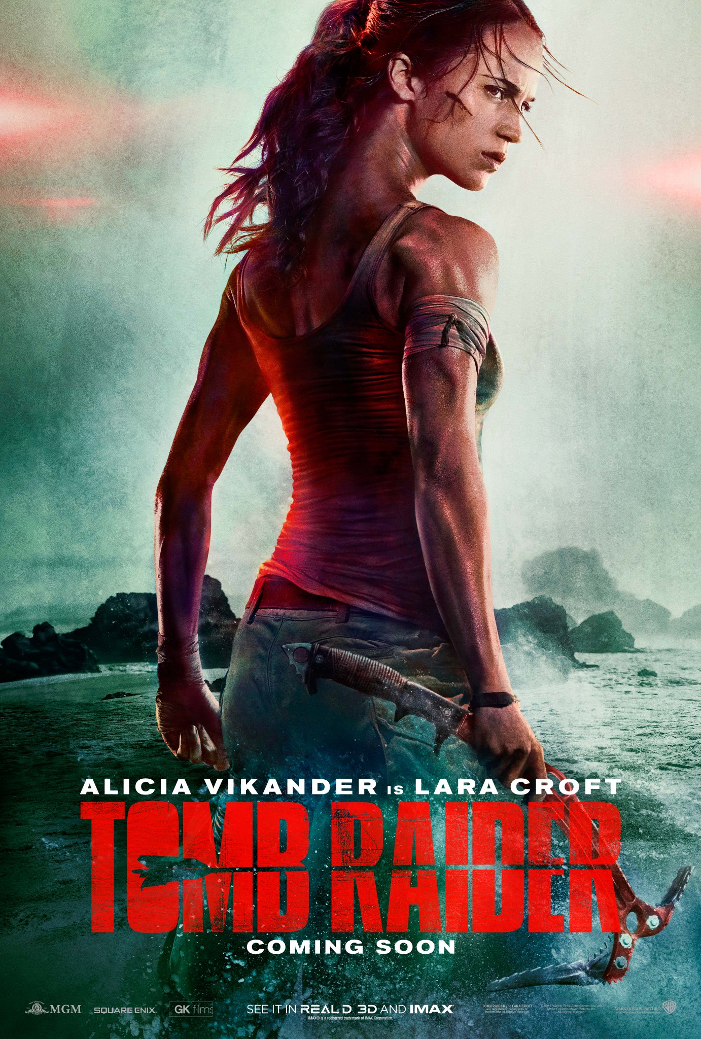 What Has Happened to Lara Croft's Neck in the New Tomb Raider Poster ...
