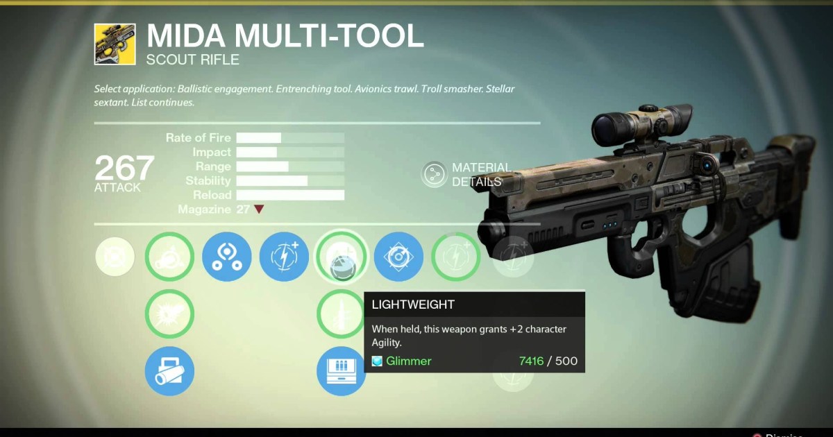 How to Get the Mida Multi-Tool in Destiny 2 - GameRevolution