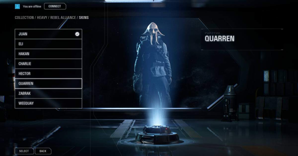 Battlefront 2 Leak Shows Character Customization