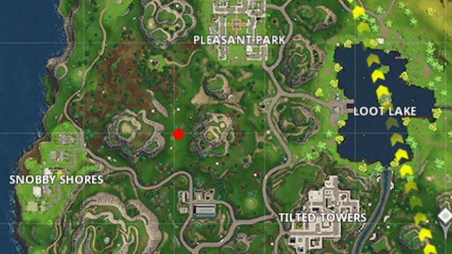 Fortnite Snobby Shores Treasure Map Location and Reward - GameRevolution