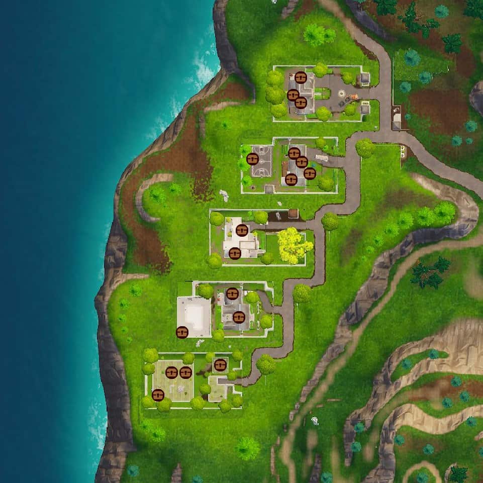 Here Are the Fortnite Snobby Shores Chests Locations - GameRevolution