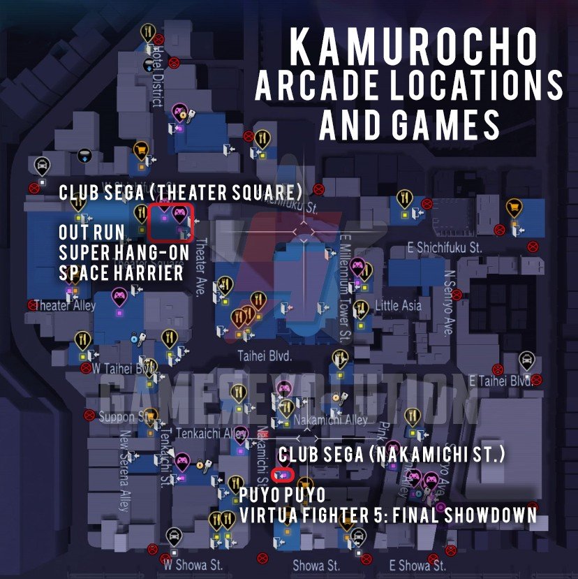 Yakuza 6 Arcade Game Locations: What Sega Games Are Available to Play ...