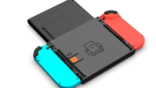 Nintendo Switch Flip Grip Accessory Lets You Play Vertically ...