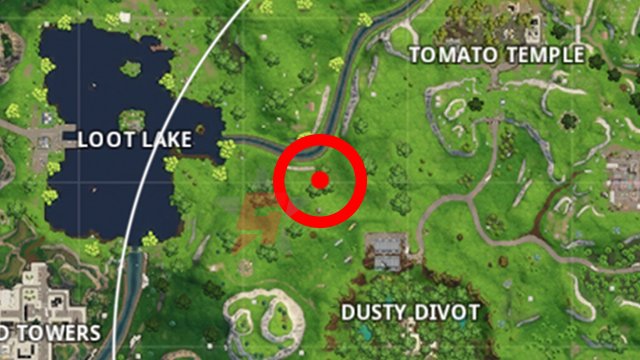 Fortnite Dusty Depot Treasure Map: Dusty Divot Treasure Locations ...