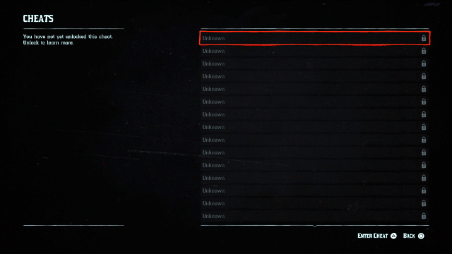 Red Dead Redemption 2 Cheats: RDR2 Cheat Codes For PS4, Xbox One, and ...