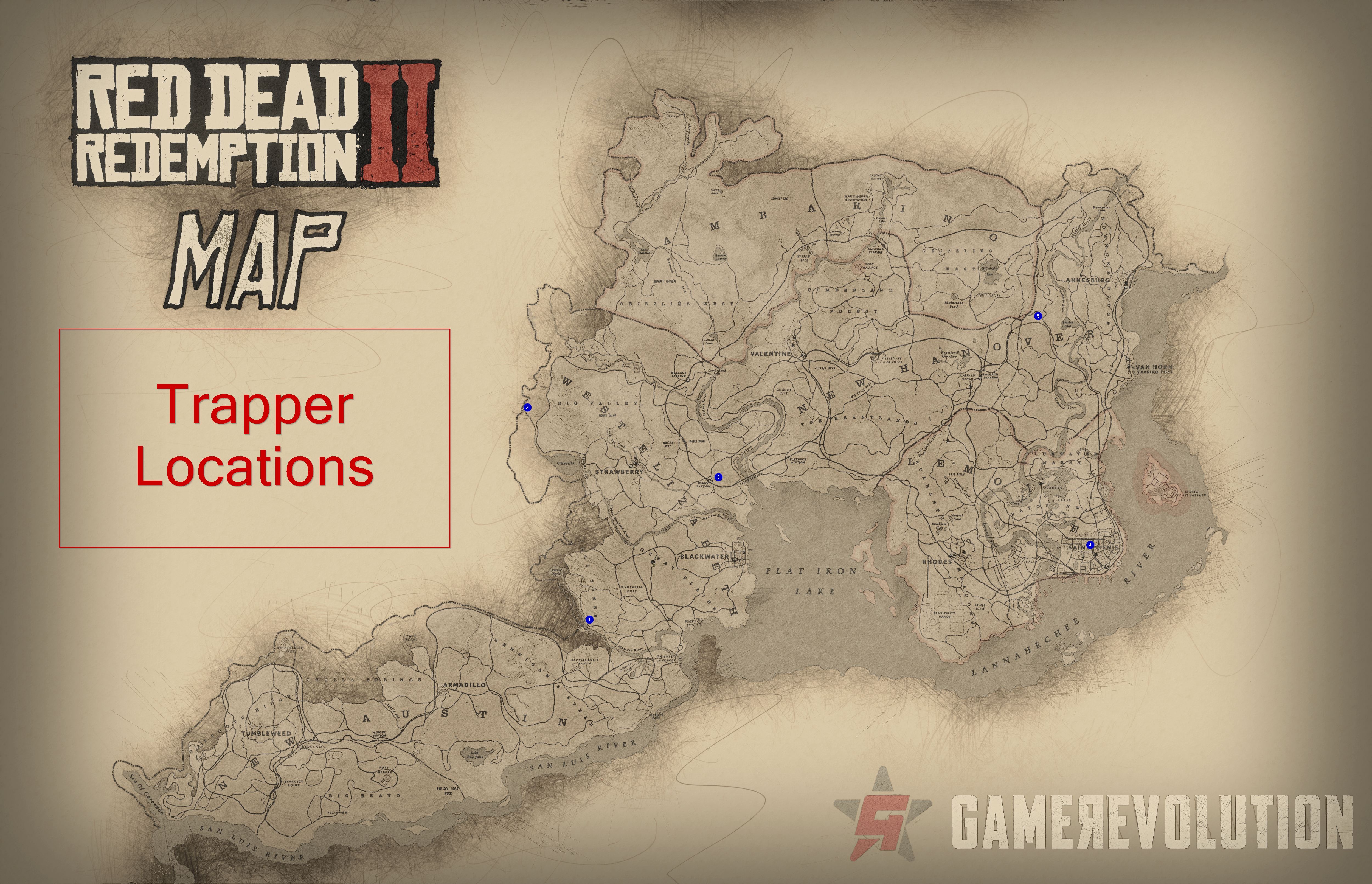 Red Dead Redemption 2 Trapper Location - GameRevolution