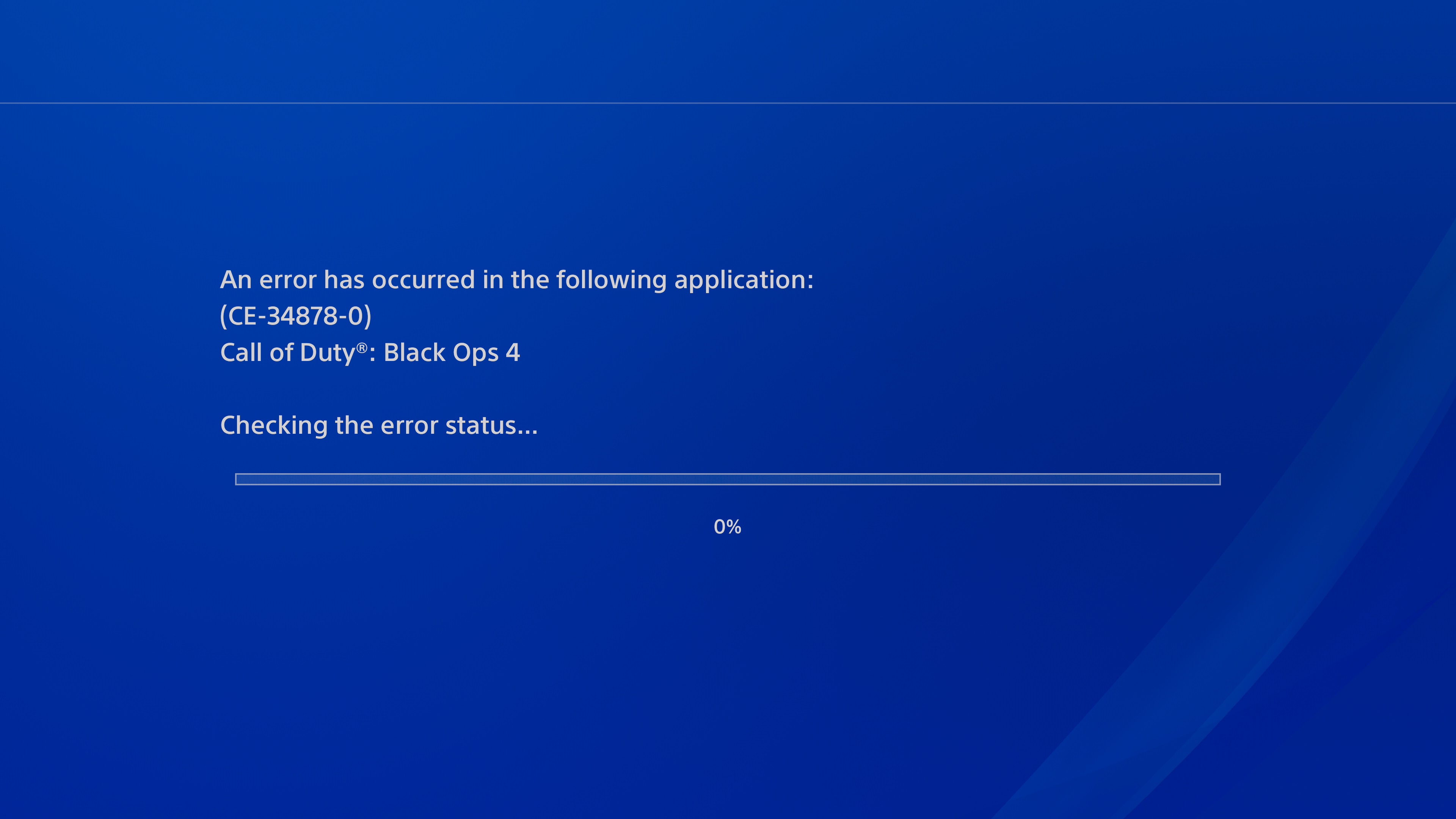 PS4 Error Code CE-34878-0 - How to Fix - GameRevolution