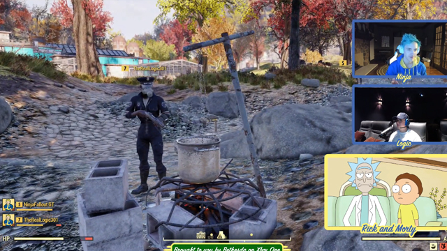 Ninja, Rick and Morty Held a Train Wreck Fallout 76 Stream - GameRevolution