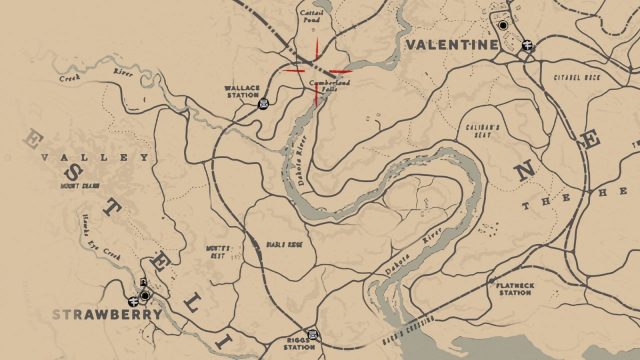 Red Dead Redemption 2 High Stakes Treasure Map Locations - GameRevolution