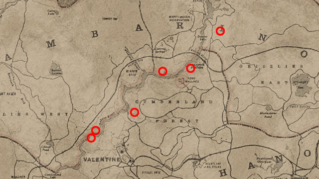 Red Dead Redemption 2 Dinosaur Bone Locations - GameRevolution