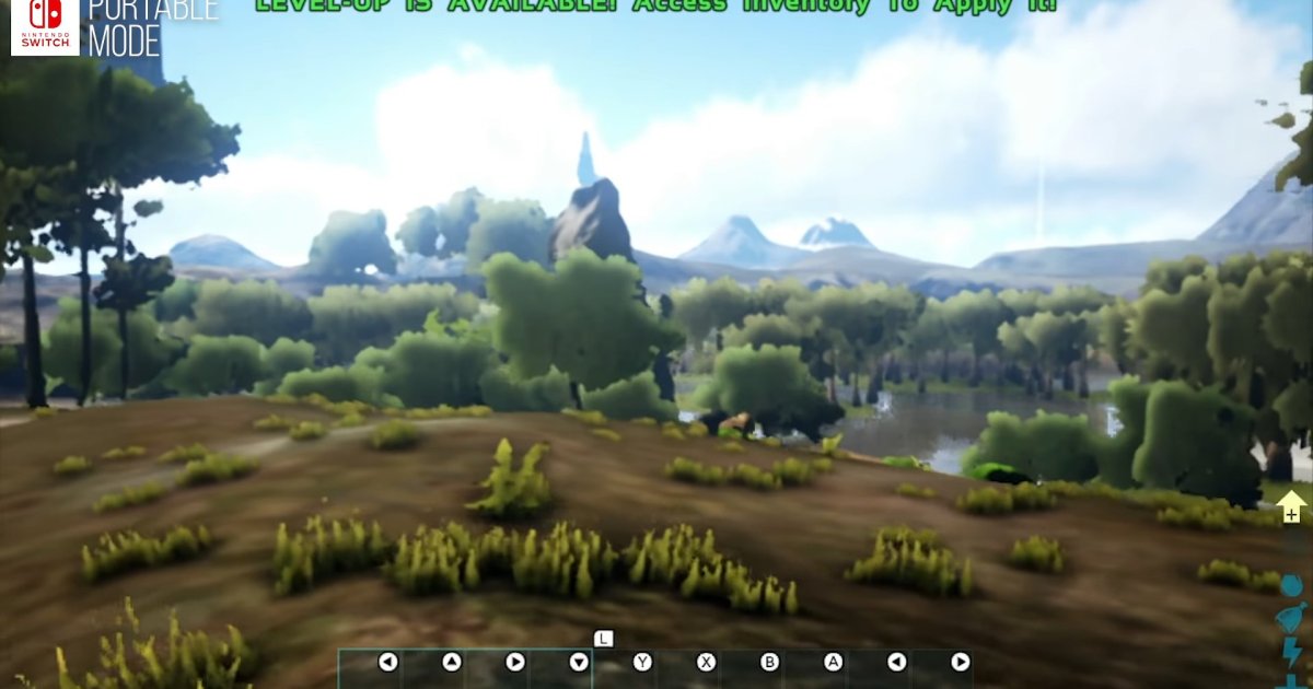 Ark Survival Evolved on Switch Resembles An "Impressionist Painting"