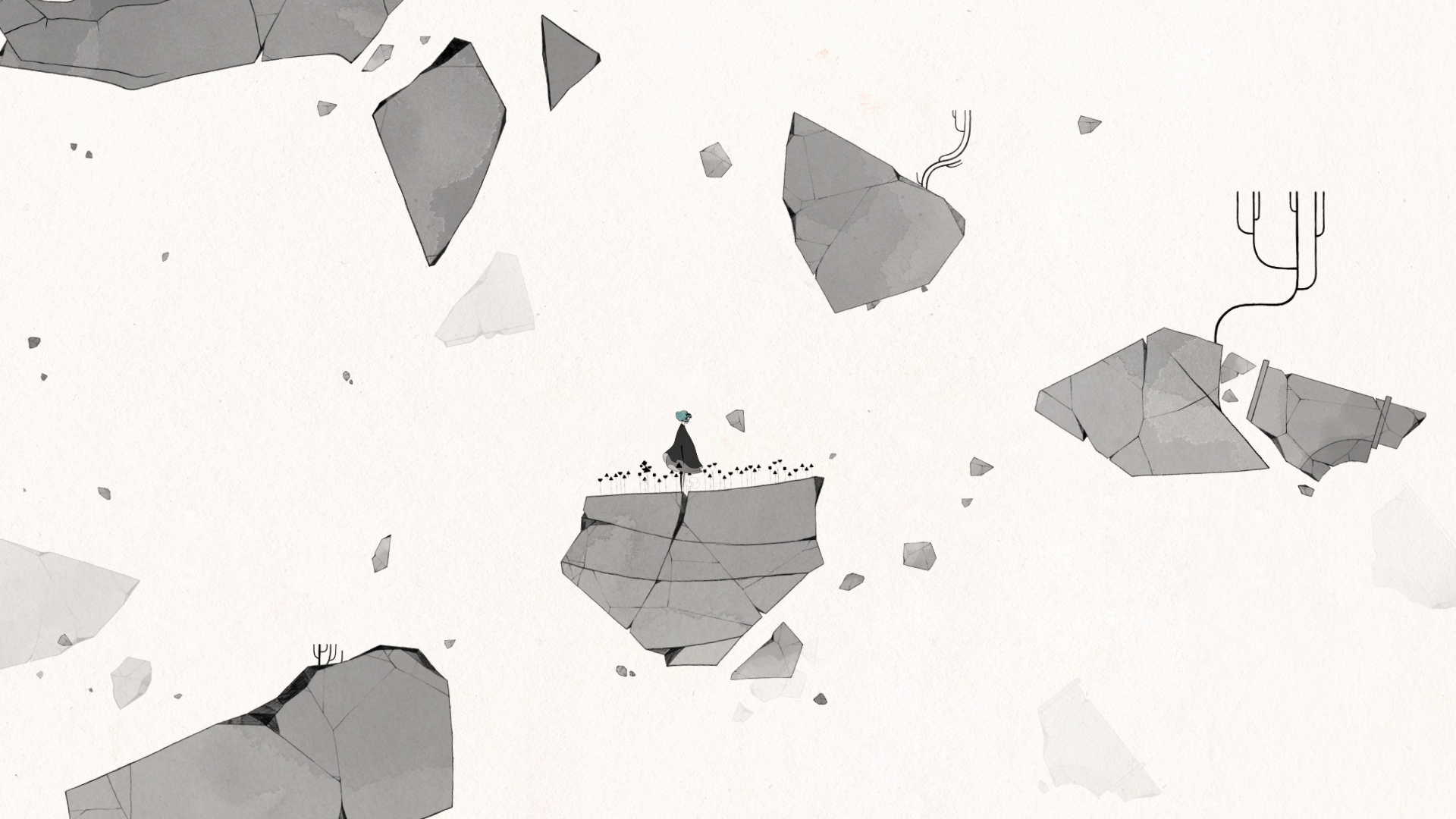 A Depressing Interpretation of Gris - GameRevolution