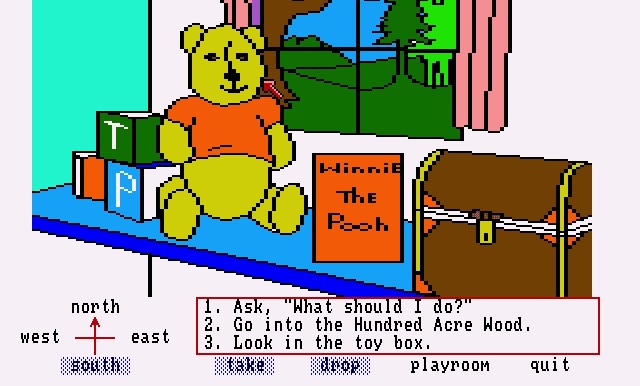 Winnie the Pooh Day - Viewing The Winnie the Pooh Games