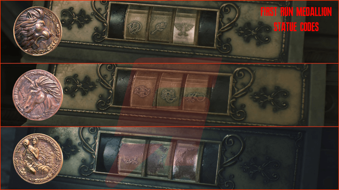 Resident Evil 2 Medallion Codes and Statue Locations: Statue Puzzle ...