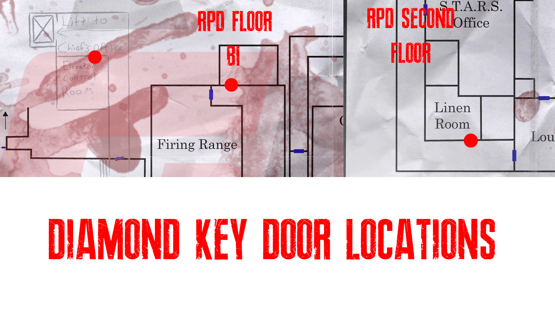 Resident Evil 2 remake Diamond Key location and Diamond Key doors ...