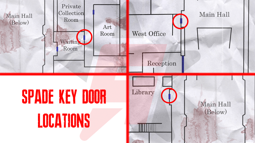 Resident Evil 2 remake Spade Key location and Spade Key doors - GameRevolution