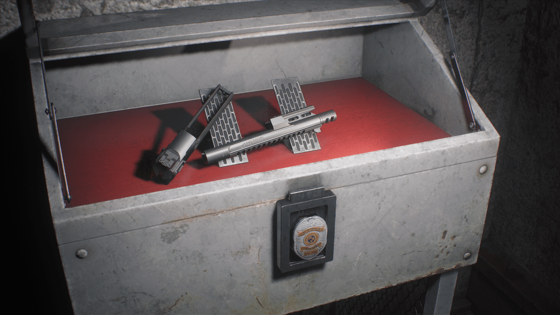 Resident Evil 2 Special Weapons Case | How to unlock the glass case ...