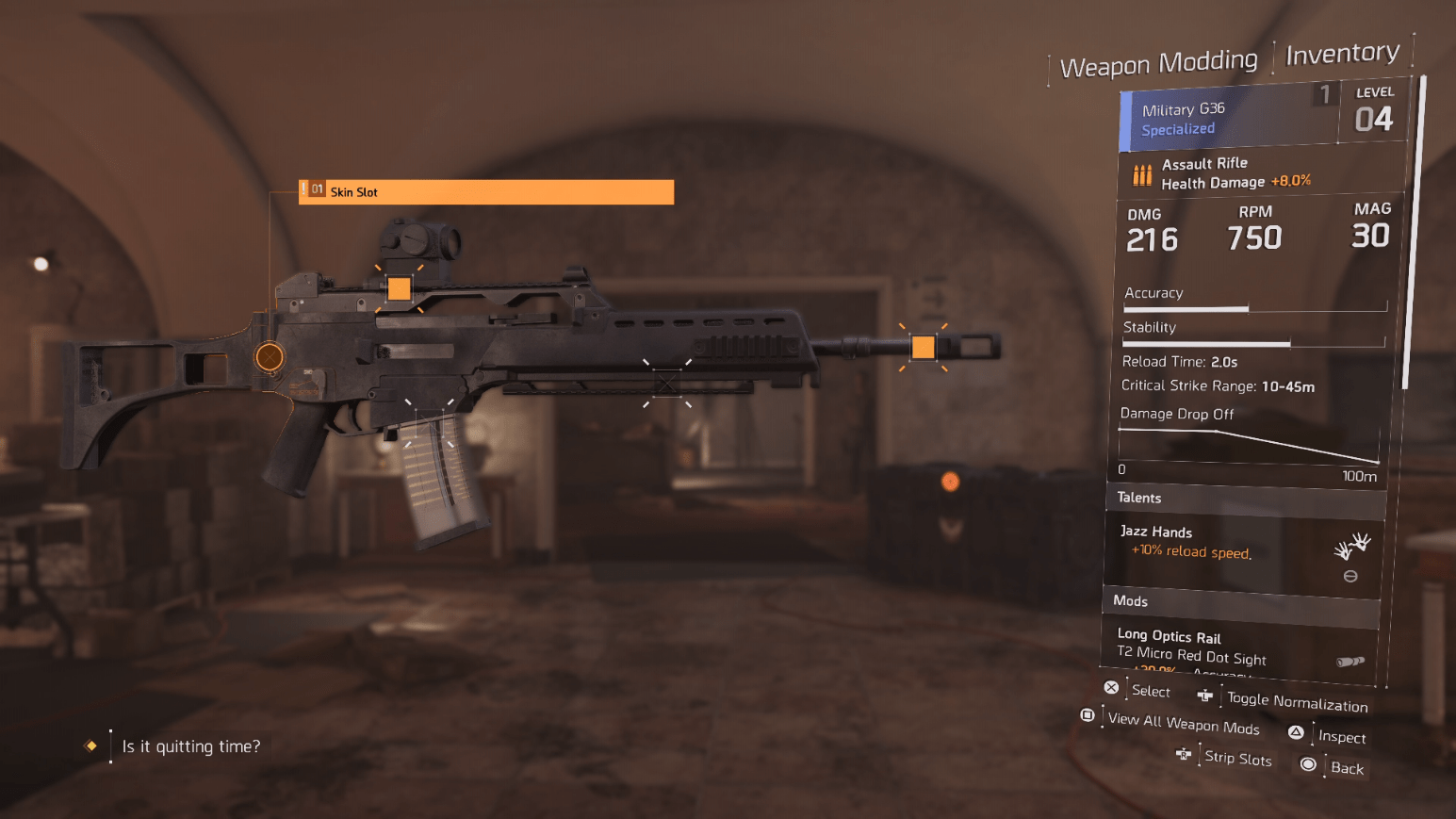 The Division 2 | How to equip weapon skins - GameRevolution