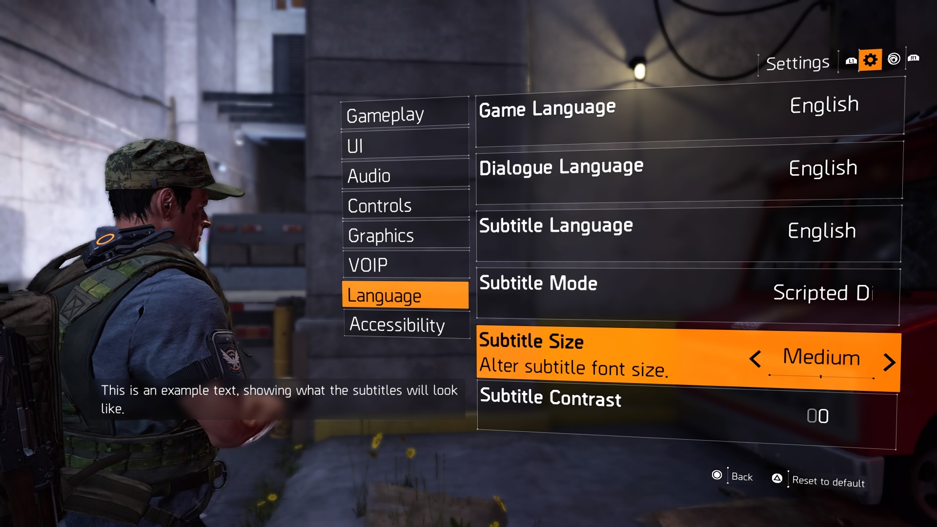How to increase text size in The Division 2 - GameRevolution