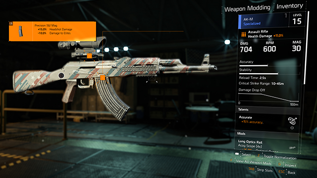 The Division 2 Mods | What are Weapon, Skill, and Gear Mods ...