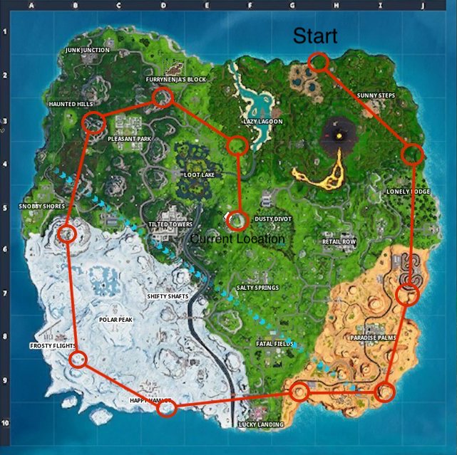 Fortnite Helicopter Locations | Where are all of the helicopters ...