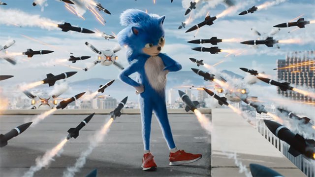 Sonic movie character design will be changed for final release ...