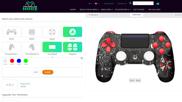 Fortnite PS4 controller | Controller Modz Review - GameRevolution